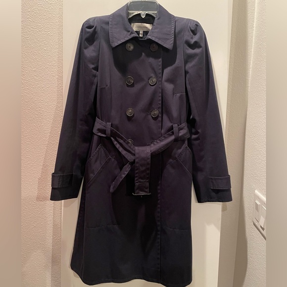 Gerard Darel | Jackets & Coats | Trench Coat Navy Blue Gerard Darel ...
